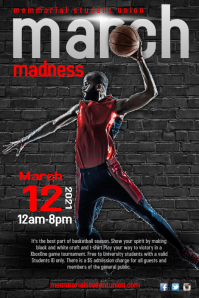 March Madness Poster Template | PosterMyWall