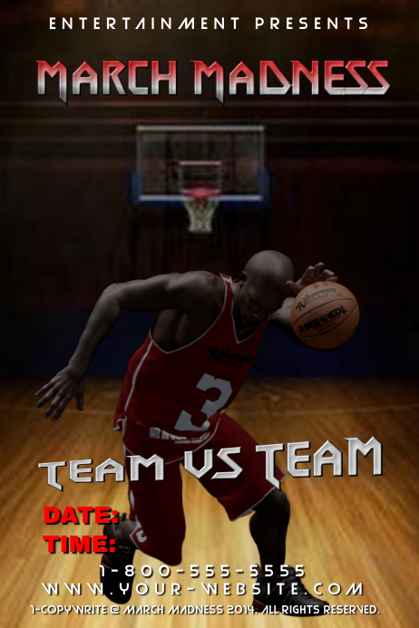March Madness Template | PosterMyWall