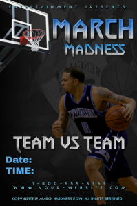 March Madness Poster Template | PosterMyWall