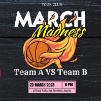 March Madness Poster Template | PosterMyWall