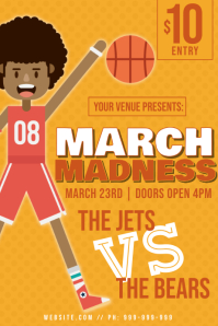 March Madness Poster Template | PosterMyWall