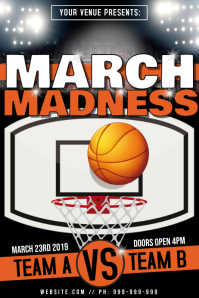 March Madness Poster Template | PosterMyWall