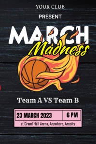 March Madness Poster Template | PosterMyWall