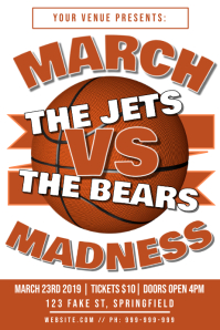 March Madness Poster Template | PosterMyWall