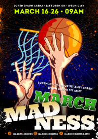 March Madness Poster Template | PosterMyWall
