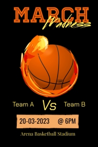 March Madness Poster Template | PosterMyWall