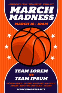 March Madness Poster Template | PosterMyWall