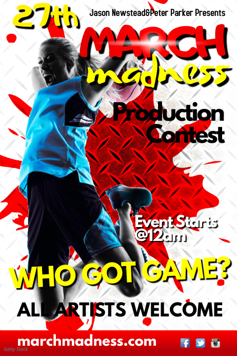 March Madness Poster Template | PosterMyWall