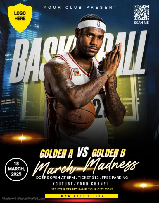 Copy of March Madness Poster/wallboard | PosterMyWall