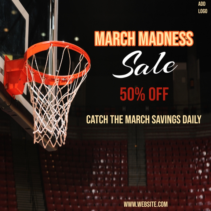 Copy of march madness sale, march madness offer | PosterMyWall