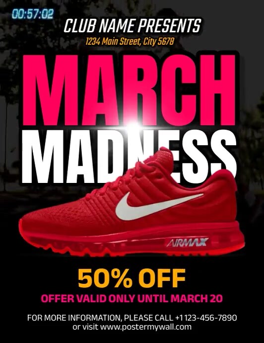 March Madness Sale Template | PosterMyWall