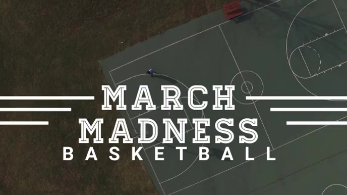 Copy of MARCH MADNESS VIDEO TEMPLATE | PosterMyWall