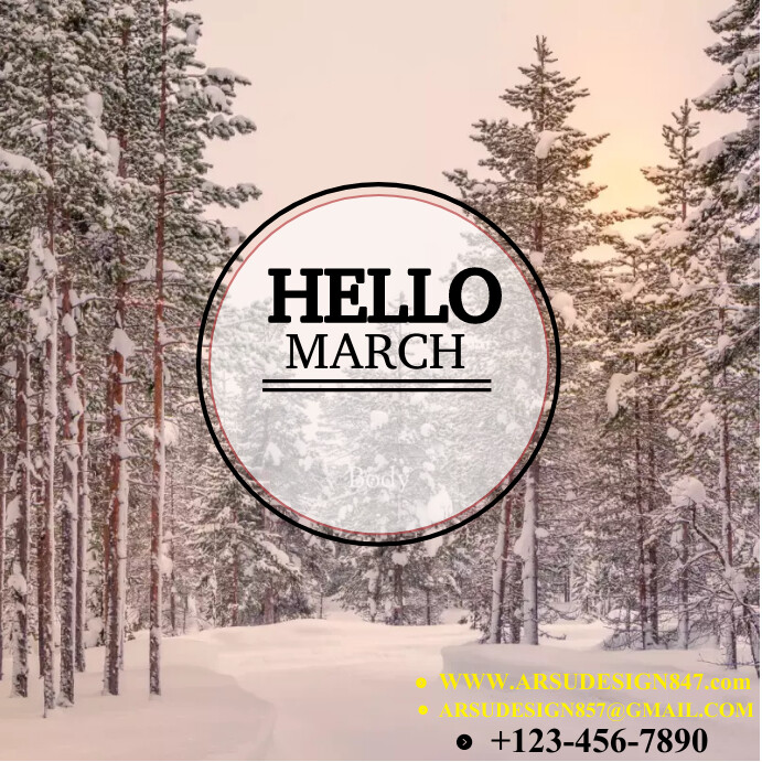 MARCH MONTH Template | PosterMyWall