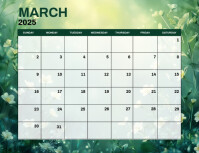 March 2025 Calendar Template | PosterMyWall