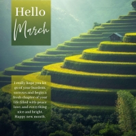 Happy New Month March Template | PosterMyWall