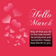 Happy New Month March Template | PosterMyWall