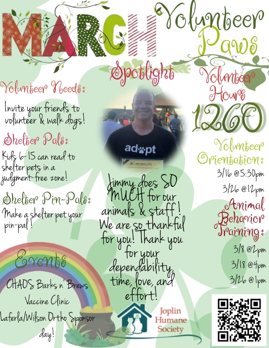 Copy of March Newsletter | PosterMyWall