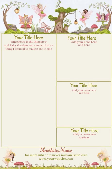 March Newsletter Template | PosterMyWall