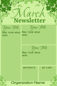 May Newsletter Template | PosterMyWall