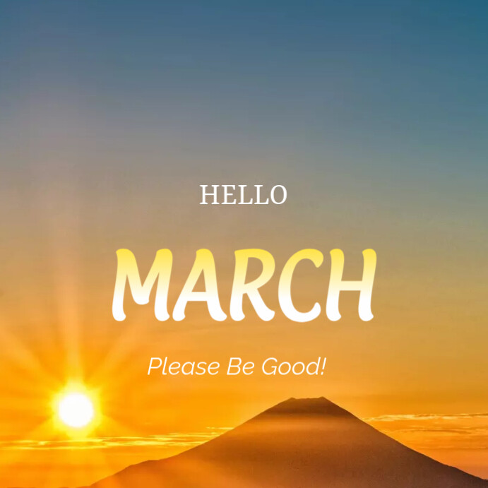 March Template | PosterMyWall