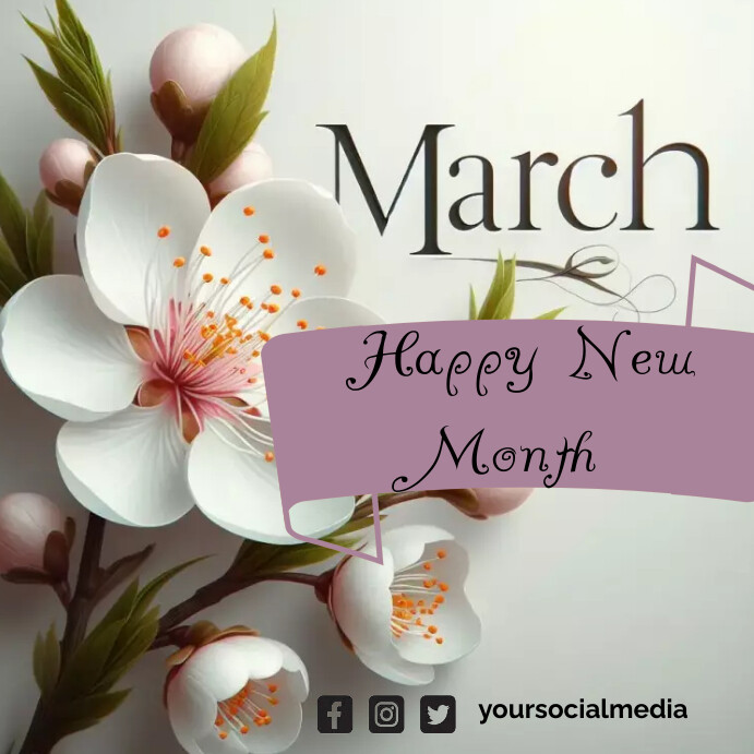 March Template | PosterMyWall