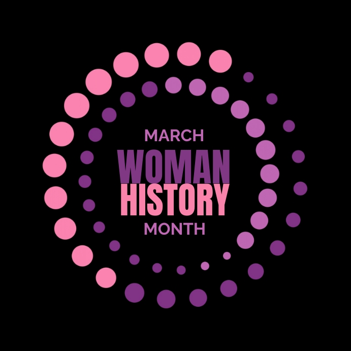 Plantilla de March Woman History Month | PosterMyWall
