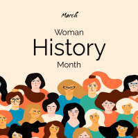 March Woman History Month Template | PosterMyWall