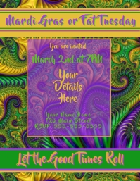 fat tuesday Template | PosterMyWall