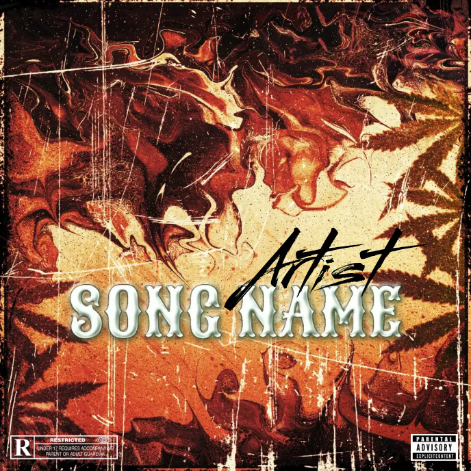 marijuana Cover Album music art trap mixtape | PosterMyWall