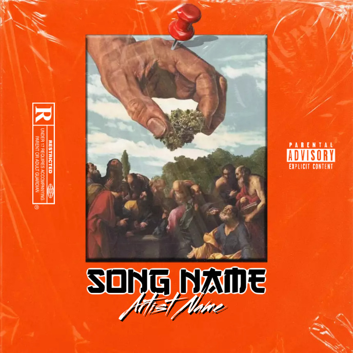 marijuana money Cover Album art trap mixtape | PosterMyWall