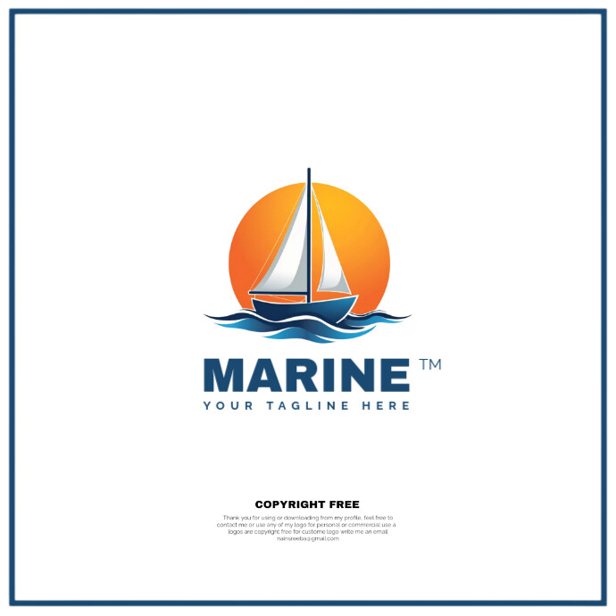 Marine logo Template | PosterMyWall