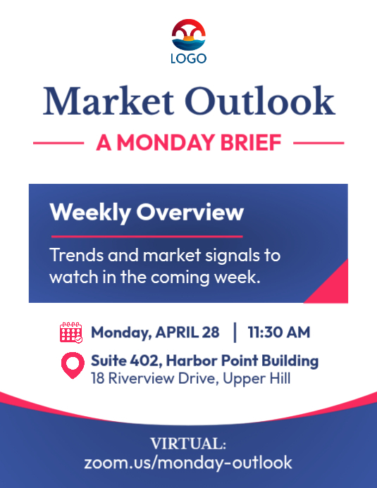 Market Outlook Monday Brief Weekly Business Trends Analysis Executive ...