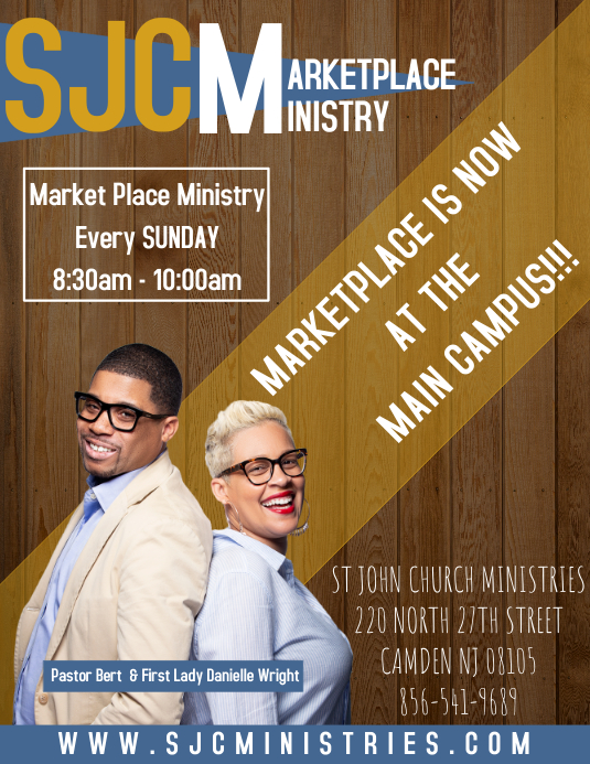 Market Place Ministry Template | PosterMyWall