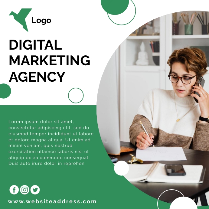 Marketing advertisement post Template | PosterMyWall