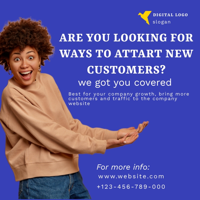 marketing advertisement post design | PosterMyWall