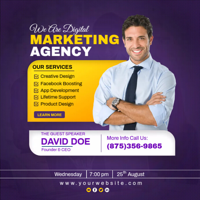 Marketing Agency Ads Template | PosterMyWall