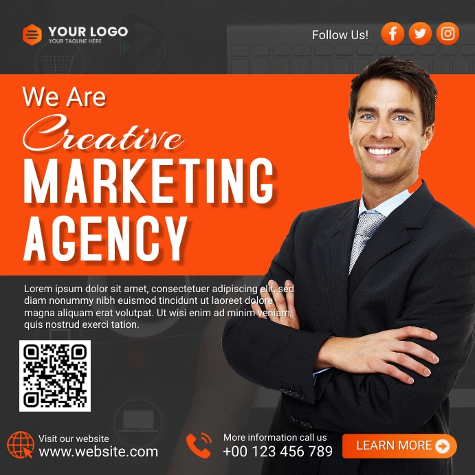 Marketing Agency Ads Template | PosterMyWall