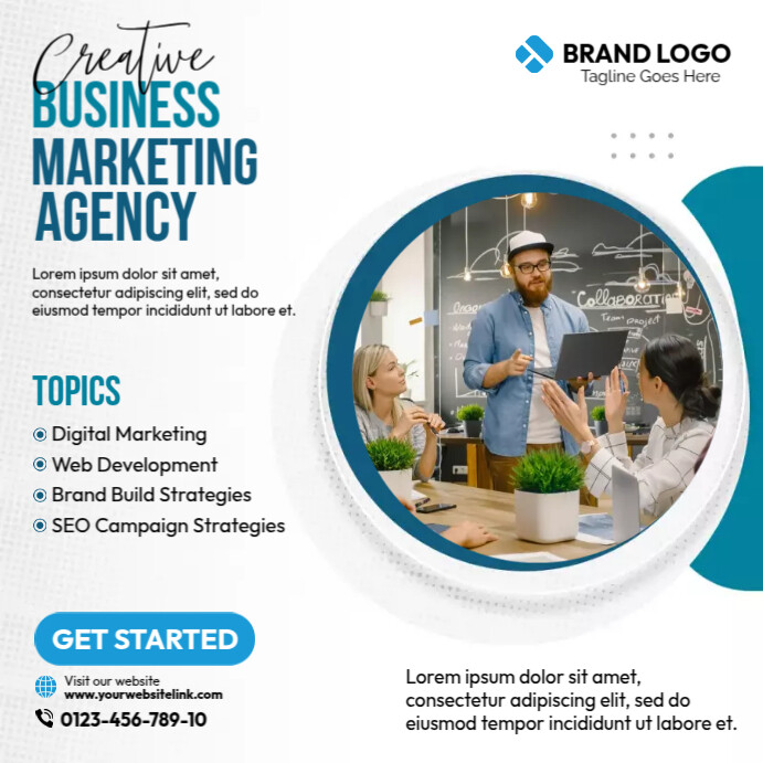 Marketing Agency Ads Template | PosterMyWall