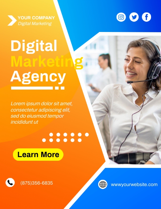 Marketing Agency Offer Template | PosterMyWall