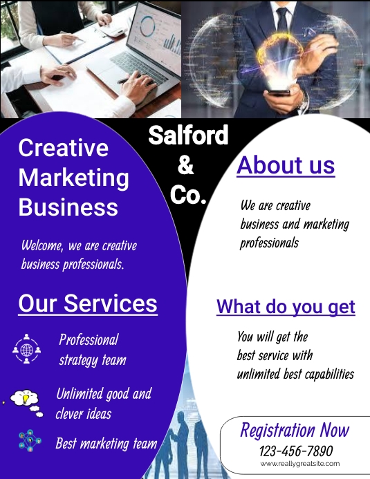 marketing business ad,digital marketing flyer Template | PosterMyWall