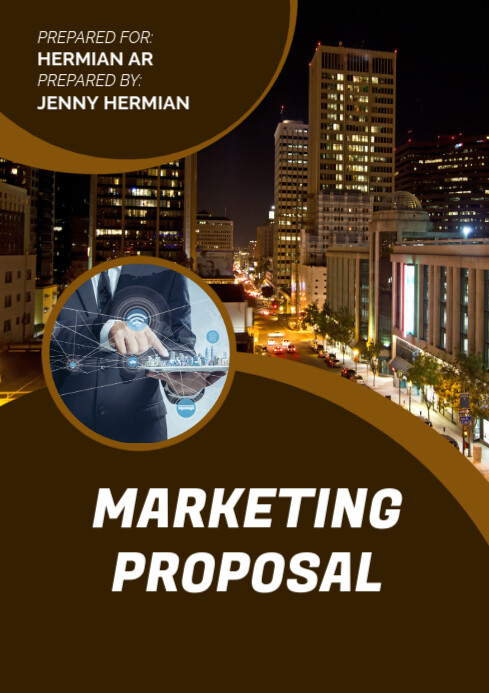 Marketing Cover Page Document Flyer Template | PosterMyWall