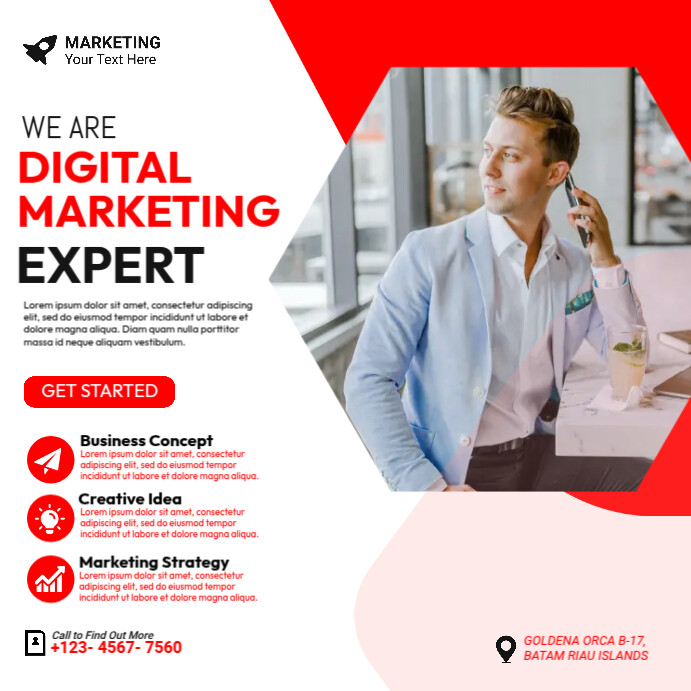 Copia de Marketing Digital Expert | PosterMyWall