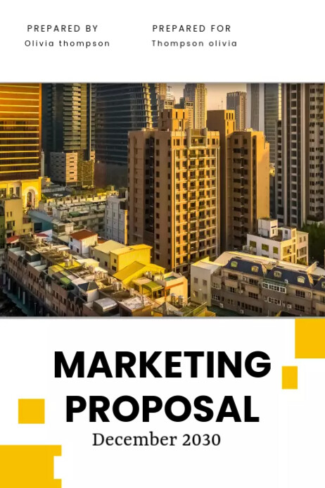 Marketing Proposal Poster Template | PosterMyWall