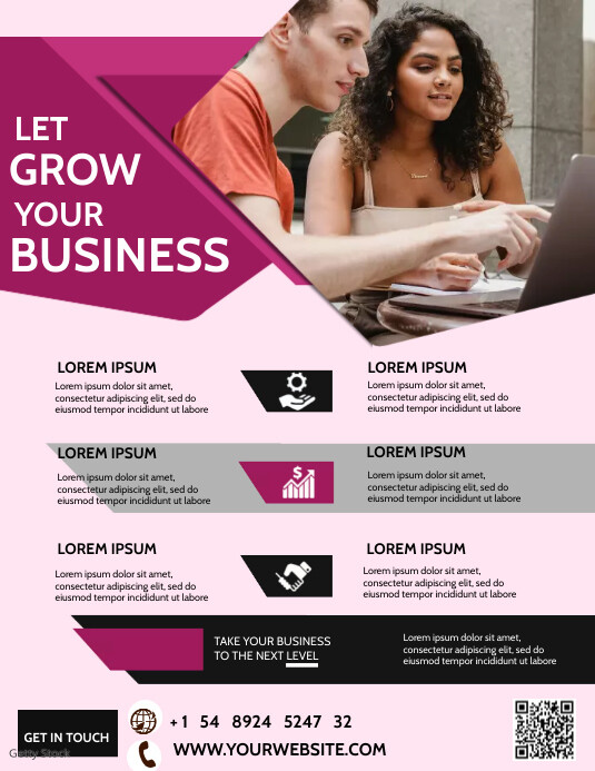 marketing services flyer template | PosterMyWall