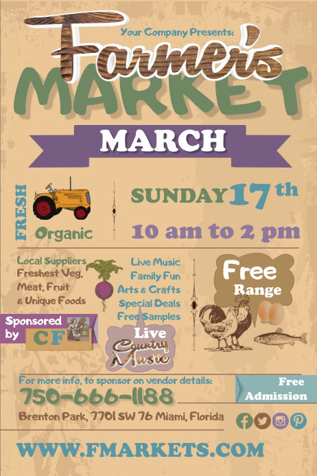 markets15 Template | PosterMyWall