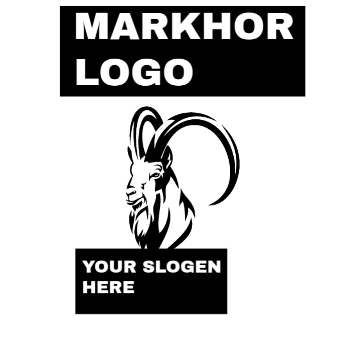Markhor logo Template | PosterMyWall