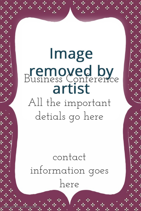 Copy of Maroon Business Conference Fundraiser Flyer Poster | PosterMyWall