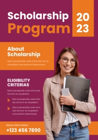 scholarship program Template | PosterMyWall