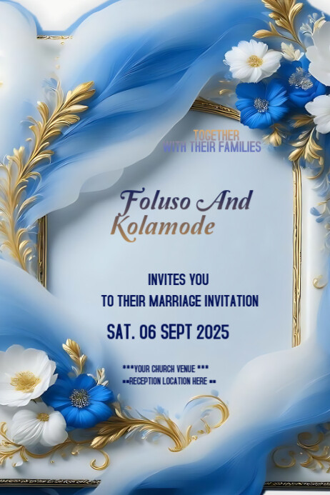 Marriage ceremony poster design Template | PosterMyWall