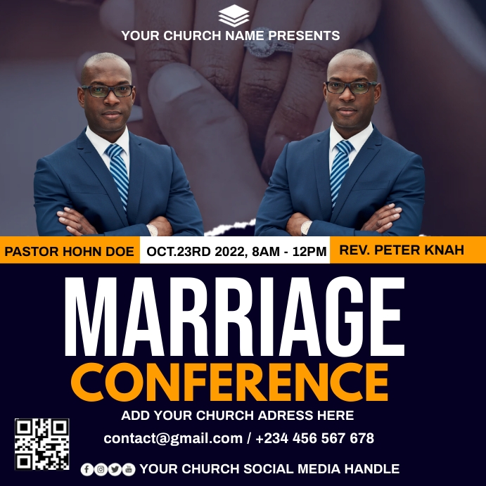 marriage conference Template | PosterMyWall